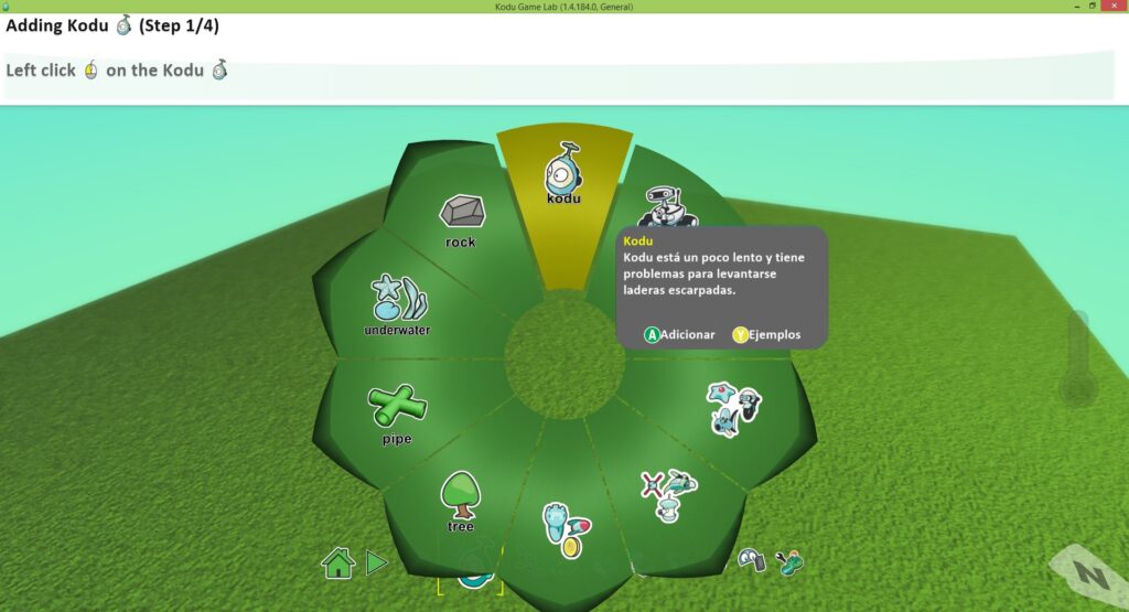 PRIMEROS PASOS CON KODU. – Revista